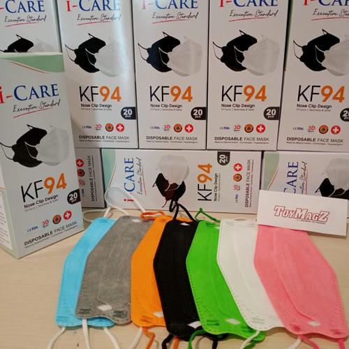 Jual Masker KF94 Medical Grade i-Care 3D Evo Stereoscopic Fish isi ...