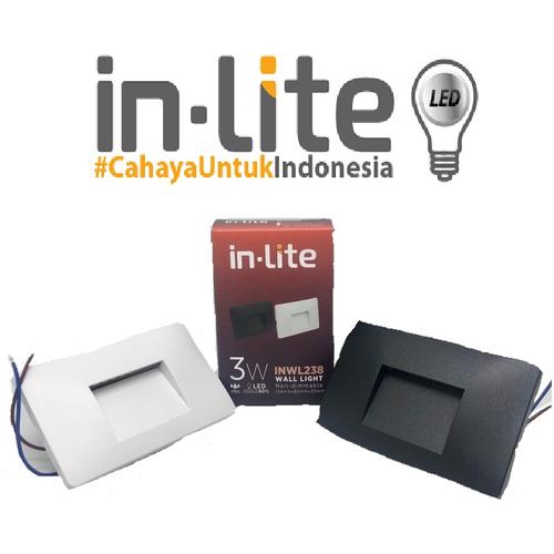 Jual INLITE Lampu LED Dinding / Tangga / Wall / Step Light 3W INWL238 3 ...