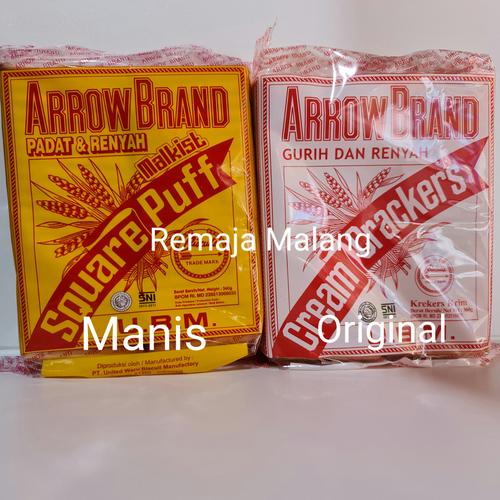 Jual Arrow Brand Square Puff Malkist / UBM 380gr - Original - Kota ...