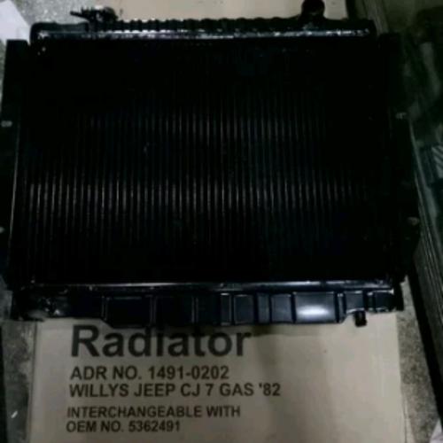 Jual radiator ADR standar standart standard assy Jeep CJ7 bensin ...
