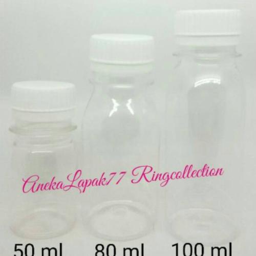 Jual Botol Plastik 100 ml botol kemasan jus tebal tablet botol minum ...