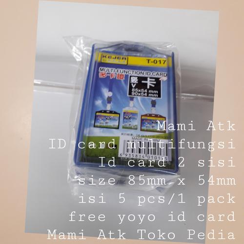 Jual id card 2 sisi + jepit id card harga untuk 5 pcs - Jakarta Utara ...
