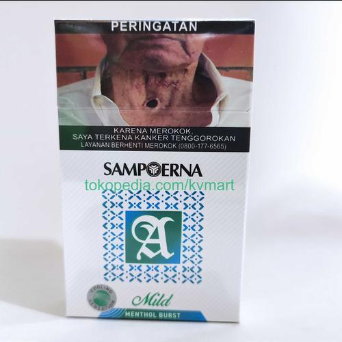 Jual Rokok SAMPOERNA MILD MENTHOL/HIJAU/IJO 16 Batang | TANPA MINIMAL ...