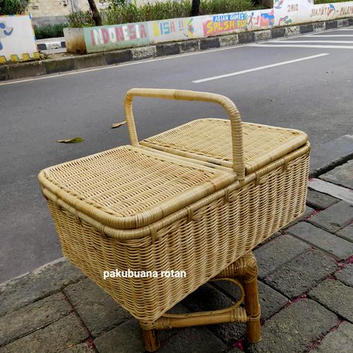 Jual Keranjang Piknik Rotan Jumbo - Jakarta Barat - pakubuana rotan ...