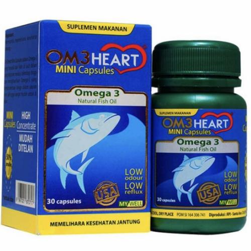 Jual OMEHEART OMEGA-3 CAPSUL 30s DAN 60s - 30 capsul - Kota Denpasar ...