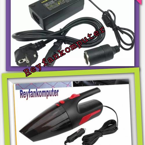 Jual Adapter Conveter AC DC Peralatan Mobil Ke Listrik Rumah Vaccum ...