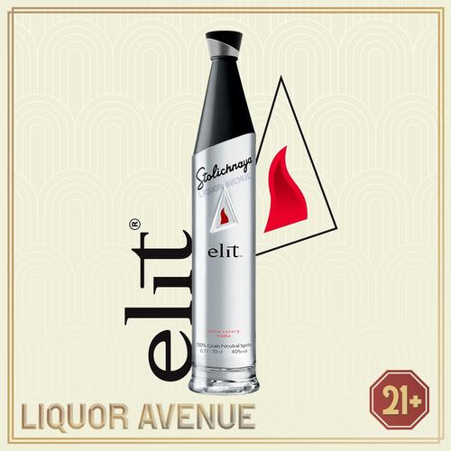Promo Stolichnaya Stoli Elit Ultra Luxury Vodka 700ml Cicil 0% 3x ...