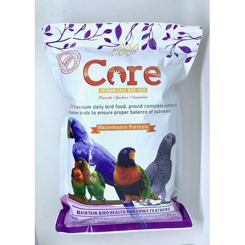 Jual Premia Core Pellet 800gr Pakan LB Parrot Macaw Conure Size ( S/M/L ...