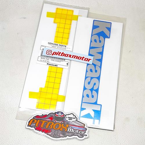 Jual stiker striping tangki zx biru ninja rr old sticker tangki ...