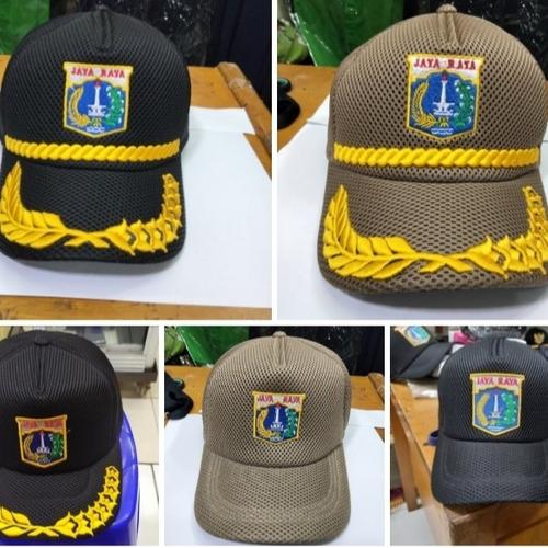 Jual Topi Pikep Pemda DKI/Jaya Raya (Double Mesh) - Kekih logo aja ...