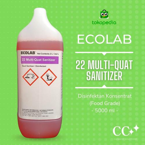 Jual Ecolab 22 Multi-Quat Sanitizer - Kota Surabaya - CC CLEAN store ...