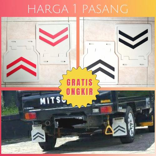 Jual Mudguard Mobil Pick Up Universal - Merah-Putih - Kab. Garut ...
