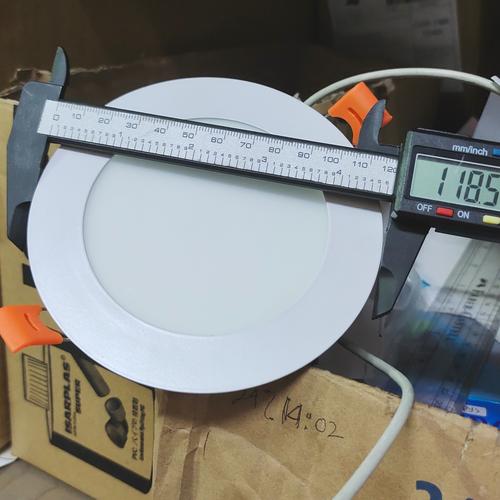 Jual lampu panel LED 6w, lampu plafon tanam LED 6 Watt model bulat ...