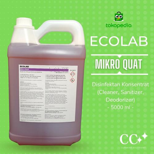 Jual ecolab mikro quat sanitizer - Kota Surabaya - CC CLEAN store ...