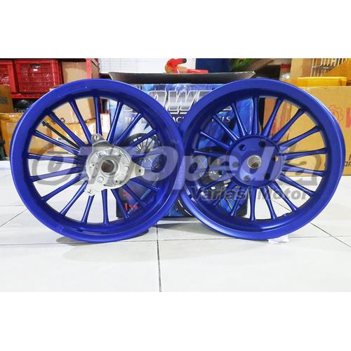 Jual Velg Racing Tapak Lebar Power Classic Biru Blue Candy Nmax N max ...