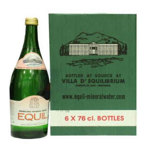 Jual EQUIL SPARKLING NATURAL MINERAL WATER 760ML / AIR SODA 760 ML ...