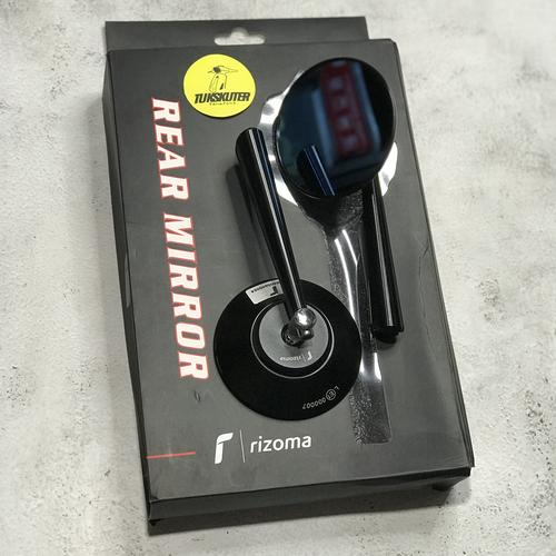 Jual Spion Rizoma retro classic Black CNC Vespa Sprint Prima GTS S LX ...