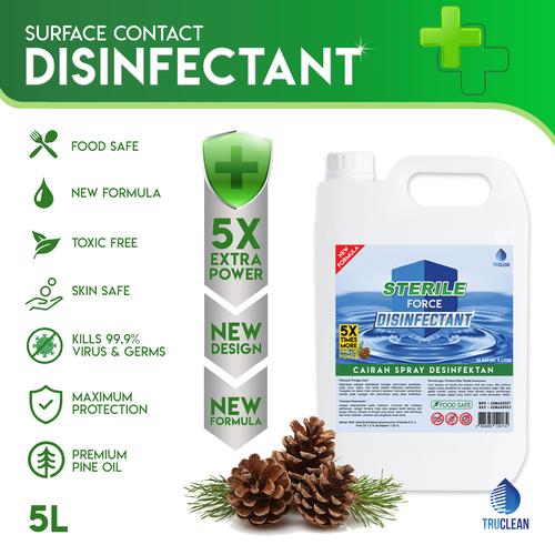 Jual cairan desinfektan siap pakai / disinfektan anti virus / kuman 5 ...