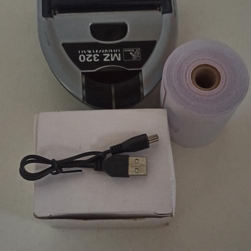 Jual Printer kasir bluetooth Zebra MZ320 Kabel data USB Battery ...