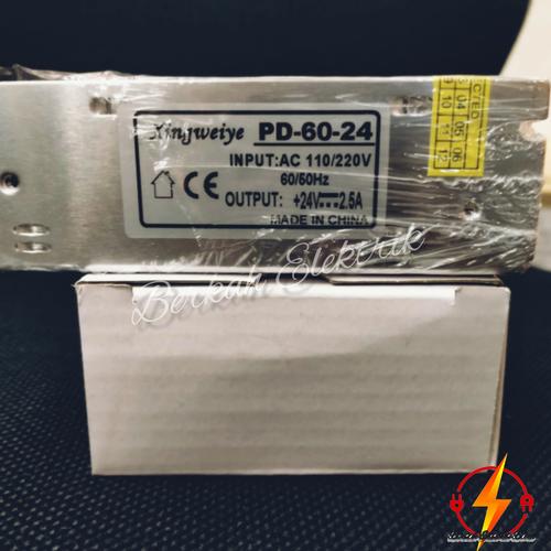 Jual Power Supply PD-60-24 24VDC 2.5A - Jakarta Barat - Berkah Elektrik ...