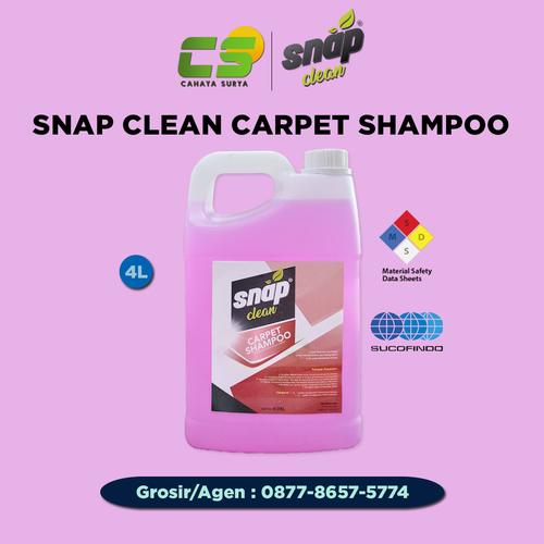 Jual SNAP CLEAN - CARPET SHAMPOO 4L (SHAMPOO KARPET) - Jakarta Timur ...