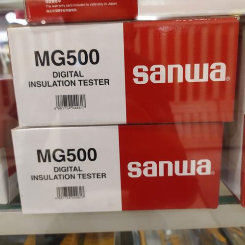 Jual DIGITAL INSULATION TESTER MEGGER SANWA MG500 1kv ASLI - Jakarta ...