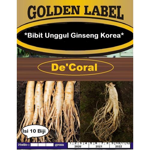 Jual Bibit Unggul Ginseng Korea | Benih Gingseng Korea - Kota Tangerang ...