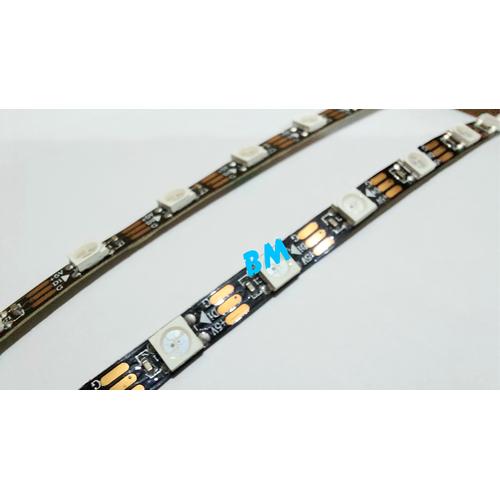 Promo WS2812B 5mm pcb tipis Smart LED Strip Digital RGB 5050 Roll ...