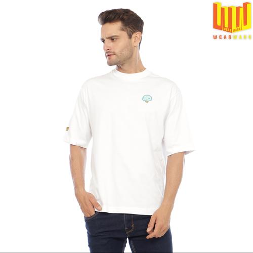 Jual Oversize T Shirt / Kaos Logo Kooya - WB001 - S, Putih - Jakarta ...