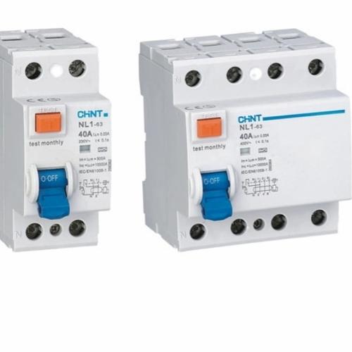 Jual DIN RAIL RCCB / ELCB MERK CHINT TYPE NL1-63 2P / 4P 25,40,63A - 2P ...