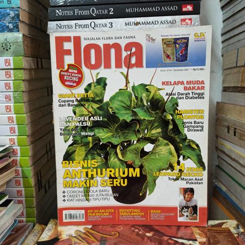 Jual MAJALAH ORIGINAL FLONA GLORA DAN FAUNA EDISI 57/IV NOVEMBER 2007 ...