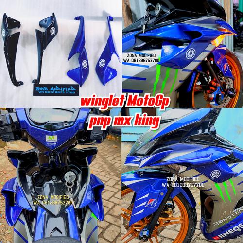 Jual winglet mx king model MotoGP - maroon doff - Kota Tangerang - zona ...