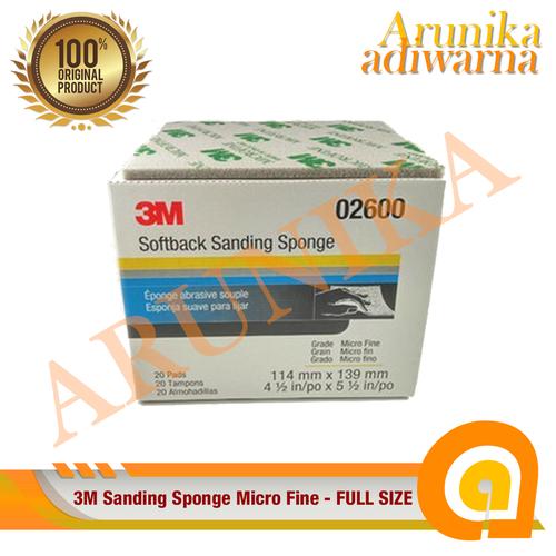 Jual 3M Sanding Sponge Microfine Full Size - Sand Paper Amplas - Kota ...