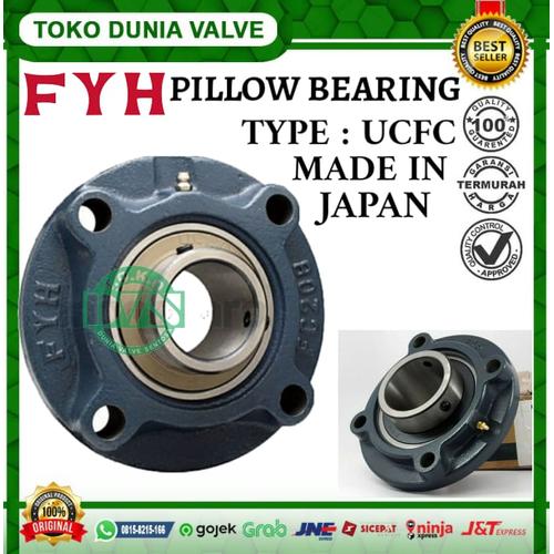 Jual FYH PILLOW BLOCK BEARING TYPE UCFC 207 MAX BORE 35mm - Jakarta ...