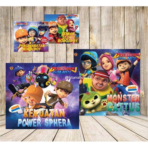 Jual Aktivitas stiker kreatif Boboiboy Sticker Creative Mewarnai ...