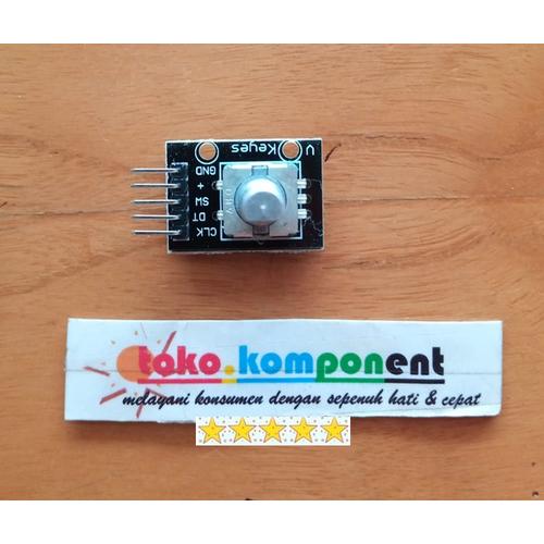 Jual Rotary Encoder Code Switch 5pin + Push button with PCB Breakout ...