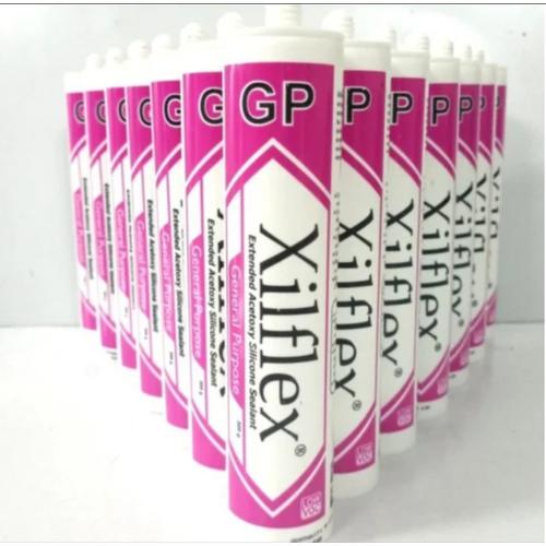 Jual Lem Silicone Sealant Netral Xiplex - Putih - Kota Bekasi - Galaksi ...