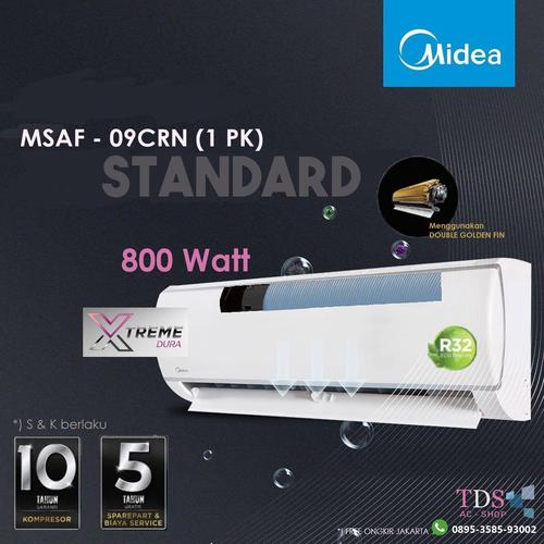 Promo AC MIDEA MSAF - 09CRN2 - Standard 1 PK - R32 - GARANSI 6 THN / 3 ...