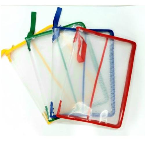 Jual Map Plastik Jaring resleting zipper Ukuran Folio untuk Dokumen ...