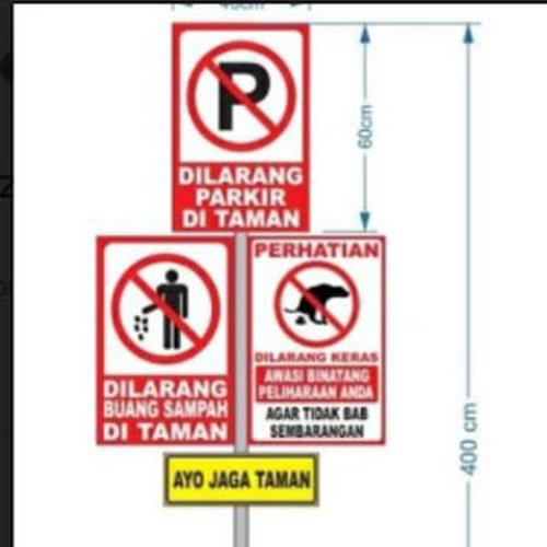 Jual Daun Rambu Tambahan Pesanan Pak Aswin - Kota Tangerang - Jual ...