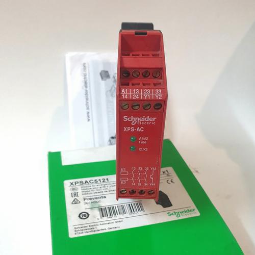 Jual Schneider XPSAC5121 MODULE FOR EMERGENCY STOP 24V AC/DC - Jakarta ...