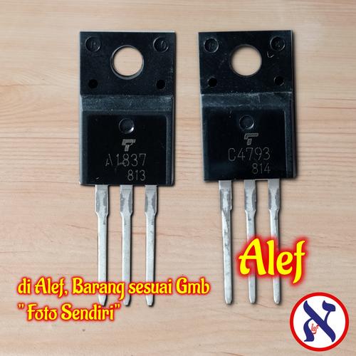 Jual Transistor A1837 C4793 power 1837 4793 satu set - Kota Surabaya ...