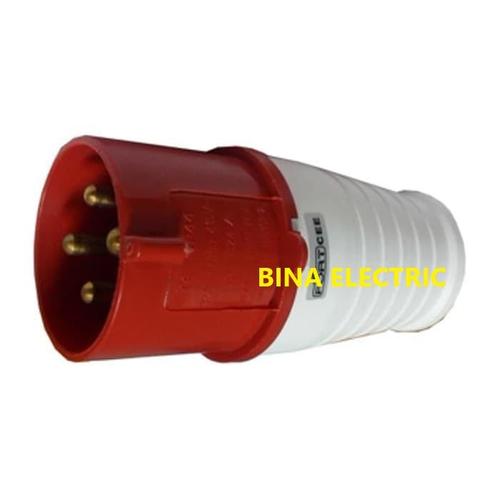 Jual Industrial Plugs CEE 4P 32A / Straight Plugs CEE 4P (3P+E) 32A CEE ...