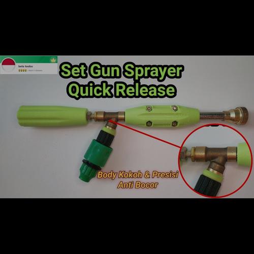 Promo Set Gun Sprayer Quick Release Made in Japan Stick Power Sprayer ...