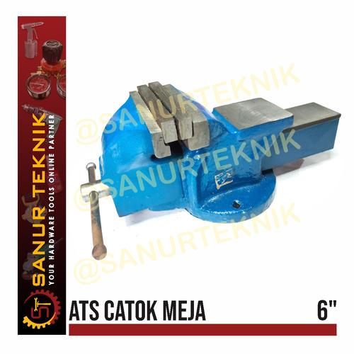 Jual Catok meja / Ragum / Bench Vise / Catok Paron 6" 6 inch 6in 150mm ...