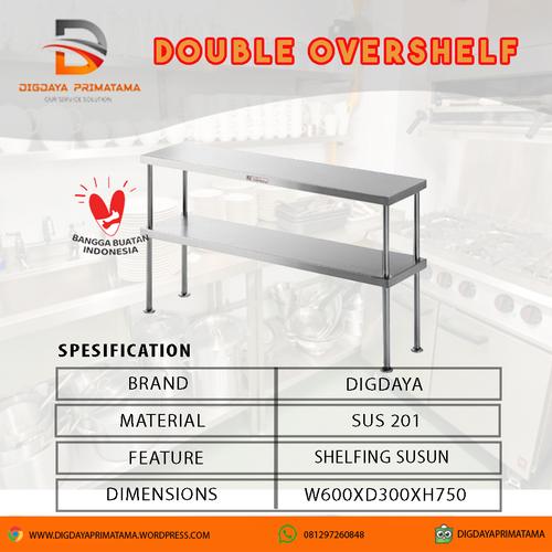Jual Double Table Overshelf Dapur Resto 6.3.7.5 - Kota Bekasi ...