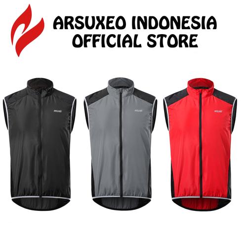 Jual Vest Rompi Sepeda Waterproof Pria Wanita Roadbike MTB / ARSUXEO ...