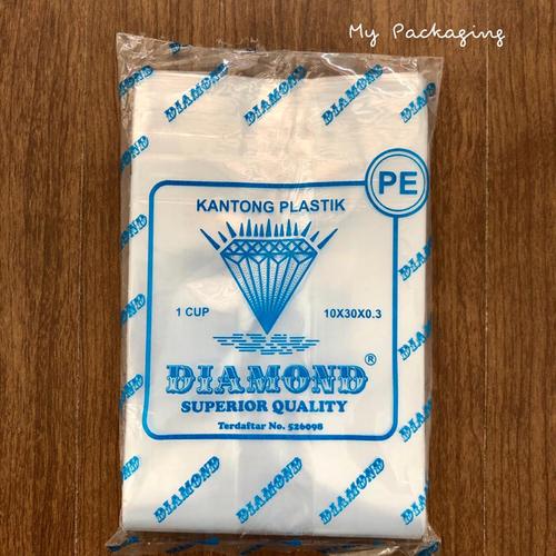 Jual Kantong plastik BENING ukuran 10 - 250Gr/pack isi 40pcs - MEREK ...