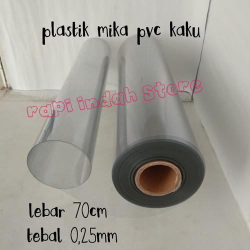 Jual plastik mika kaku pvc bening lebar 70cm tebal 0,25 - Kota Tangerang - Rapi indah store ...
