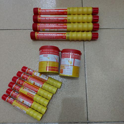 Jual Pyrotechnic PainsWessex 1set Smoke Signal, Parachute, Red Hand ...